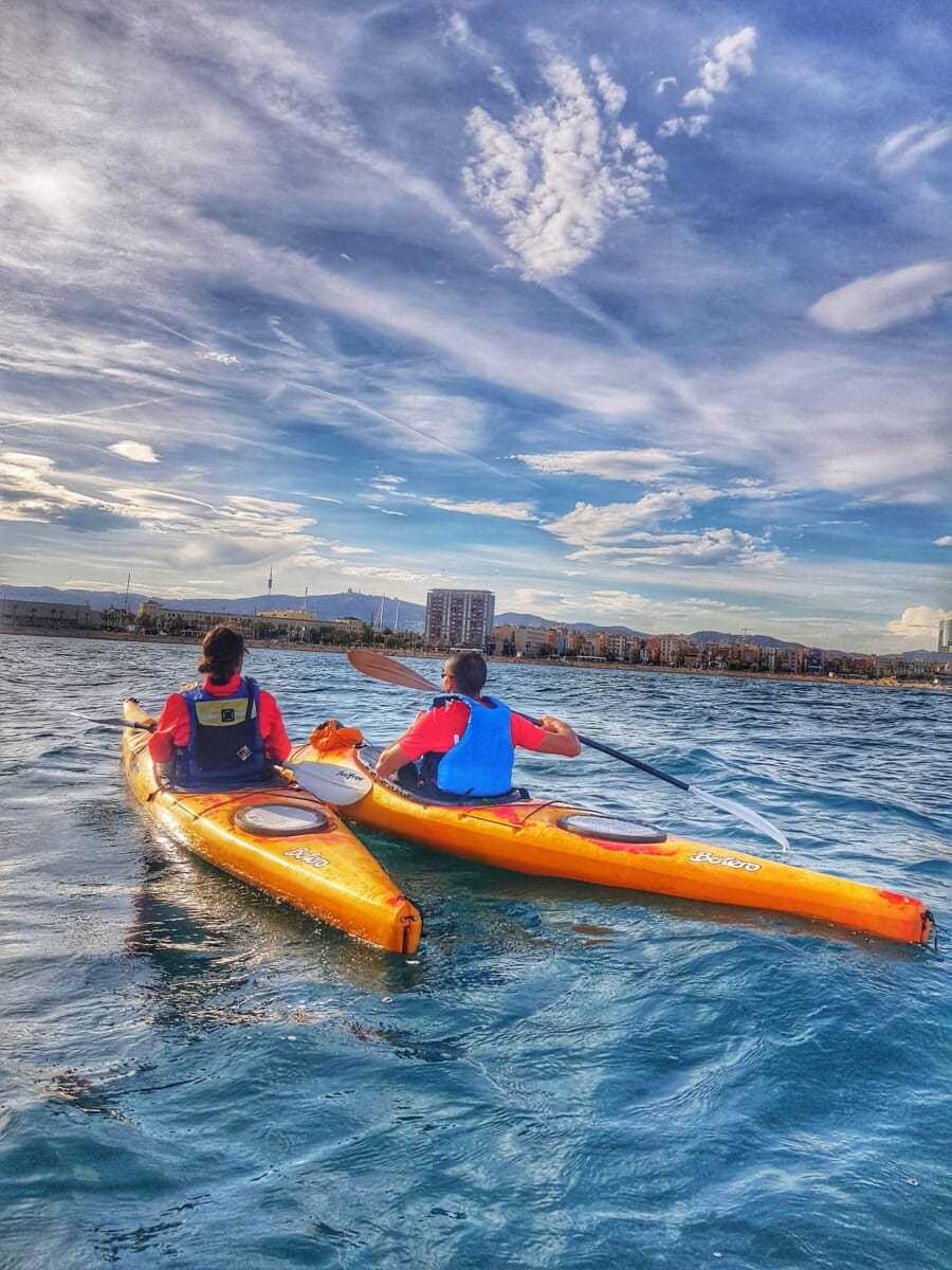 Barcelona Skyline Kayaking Coupled with Delicious Tapas - World Adventour